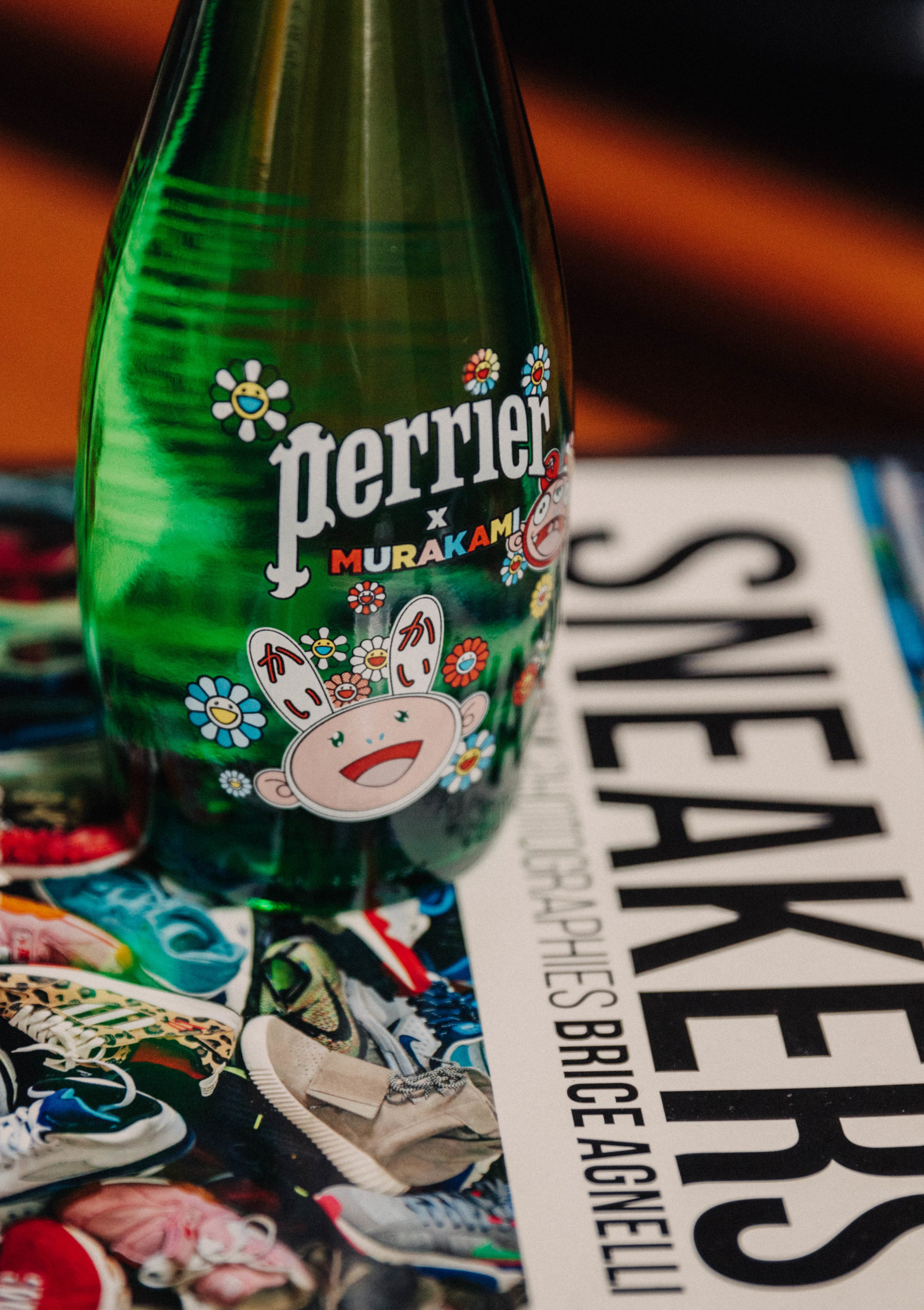La pétillante collaboration entre Perrier et Takashi Murakami - Shake-It