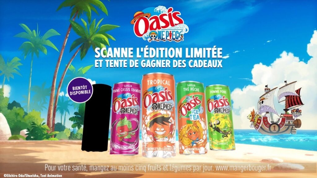 Oasis x One Piece : qui sera le prochain roi des fruits ? - Shake-It